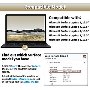 F FORITO 2-Pack Anti Blue Light Screen Protector Compatible with 13.5" Microsoft Surface Laptop 1/2/3/4/5 | Protect Your Eye & Reduce Glare | Anti Scratch & Anti Fingerprints