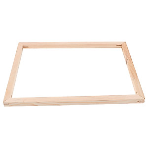 1 Set Canvas Frame Oil Painting Base Frame Practical Oil Canvas Stretcher Canvas Supporting Frame DIY Frame Bars Frame for Oil Paintings DIY Canvas Stretcher Canvas Stretched Frame