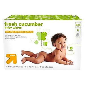 Up & Up Cucumber Baby Wipes 800 Count