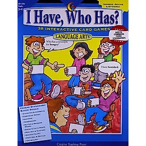 I Have, Who Has? Gr. 3-4 Language Arts