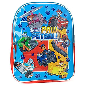 Paw Patrol 15" Backpack Chase Marshall Skye Rubble Kids School Bag