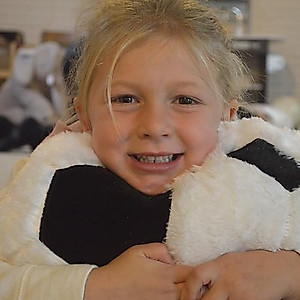 CatchStar Soccer Pillow Fluffy Soccer Plush Pillow Soft Stuffed Soccer Throw Pillow Decorative Round Large Soccer Pillow Cushion Big Sports Toy Gift for Kids Boy Children Room Decoration