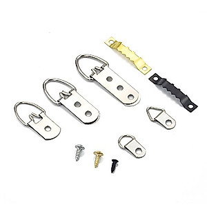 Picture Hanging Kit 500 PCS, Sutemribor Heavy Duty Assorted Picture Hangers with Screws for Picture Hanging Wall Mounting (500)