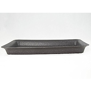 Rectangular Plastic Humidity/Drip Tray for Bonsai Tree and House Indoor Plants - 11.75"x 8.5"x 1"
