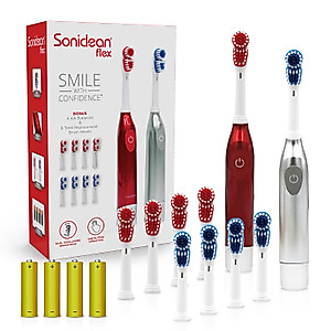 Soniclean Flex Silver and Red