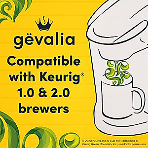Gevalia Colombia K-Cup Coffee Pods, for a Keto and Low Carb Lifestyle (84 ct Box)
