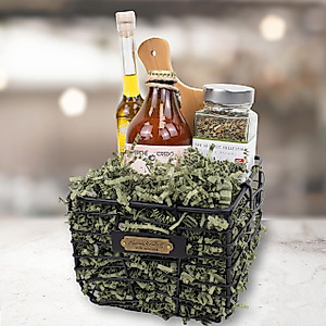 MagicWater Supply Crinkle Cut Paper Shred Filler (1/2 LB) for Gift Wrapping & Basket Filling - Teal