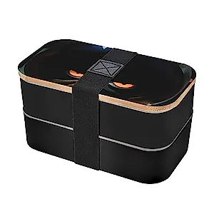 Future Astronauts Adult Lunch Box, Bento Box, With Cutlery Set Of 3, 2 Compartments, Rectangular, Lunch Box For Adults