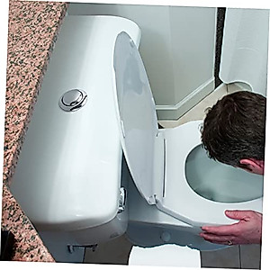 Uonlytech 12 Pcs Toilet Button Toilet Flush Valve Toilet Accessories Wc Flush Button Bathroom Water Push Button Tank Button Replacement Toilet Water Tank Push Button Toilet Tank Button Round