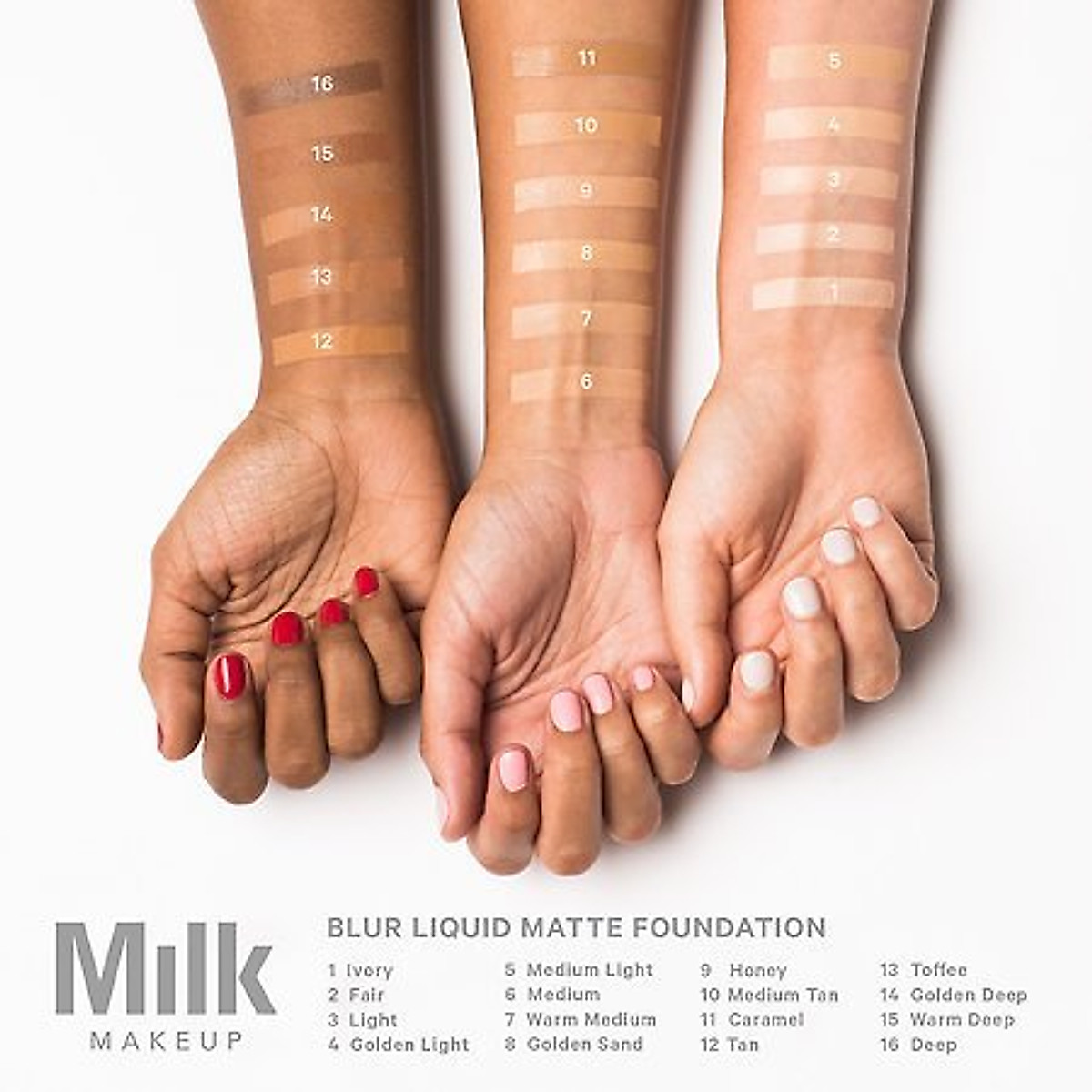 Milk Makeup - Blur Liquid Matte Foundation (Honey)