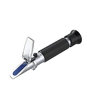 Alcohol Refractometer, ATC Alcohol Refractometer with 0-80% Alcohol Measurement Range for Liquor and Spirits. Like Whiskey, Brandy, Vodka, etc.