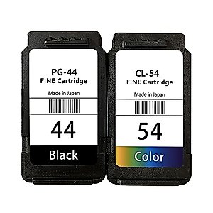 Weizhiya for Canon PG-44 CL-54 Ink Cartridges Pixma E401 E461 E471 E481 Printer Black and Tri Color Standard