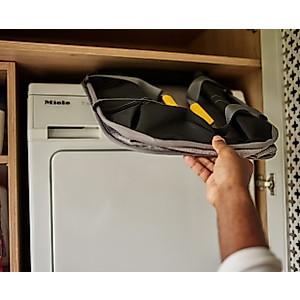 Joseph Joseph Hold-All - Collapsible Folding 35L/9.2 Gallon Washing Laundry Basket Bag, Durable Fabric, Moisture Resistant, Grey