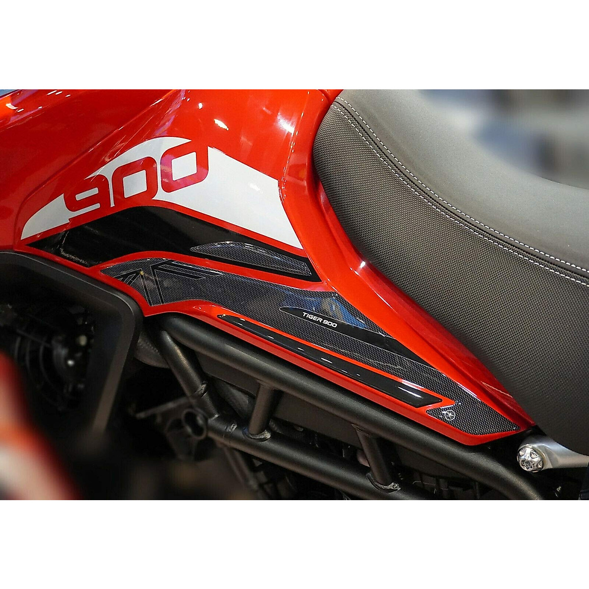 labelbike - 2 3D gel Stickers Motorcycle tank side protections for Triumph Tiger 900 GT