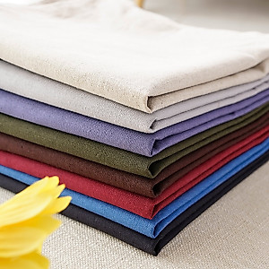 Jeanerlor SureGuard Pillowcase Cousion Cover Decor Cotton Linen with Unique Design to Embellish Study Room/House/Office, 20"x20"(50 x 50cm),Olive Green