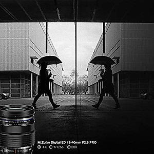 Olympus OM-D E-M5 Mark II Kit, Micro Four Thirds System Camera + M.Zuiko 12-40 mm PRO Universal Zoom Black