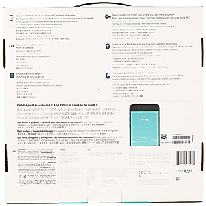 Fitbit Aria Air Bluetooth Digital Body Weight and BMI Smart Scale, Black