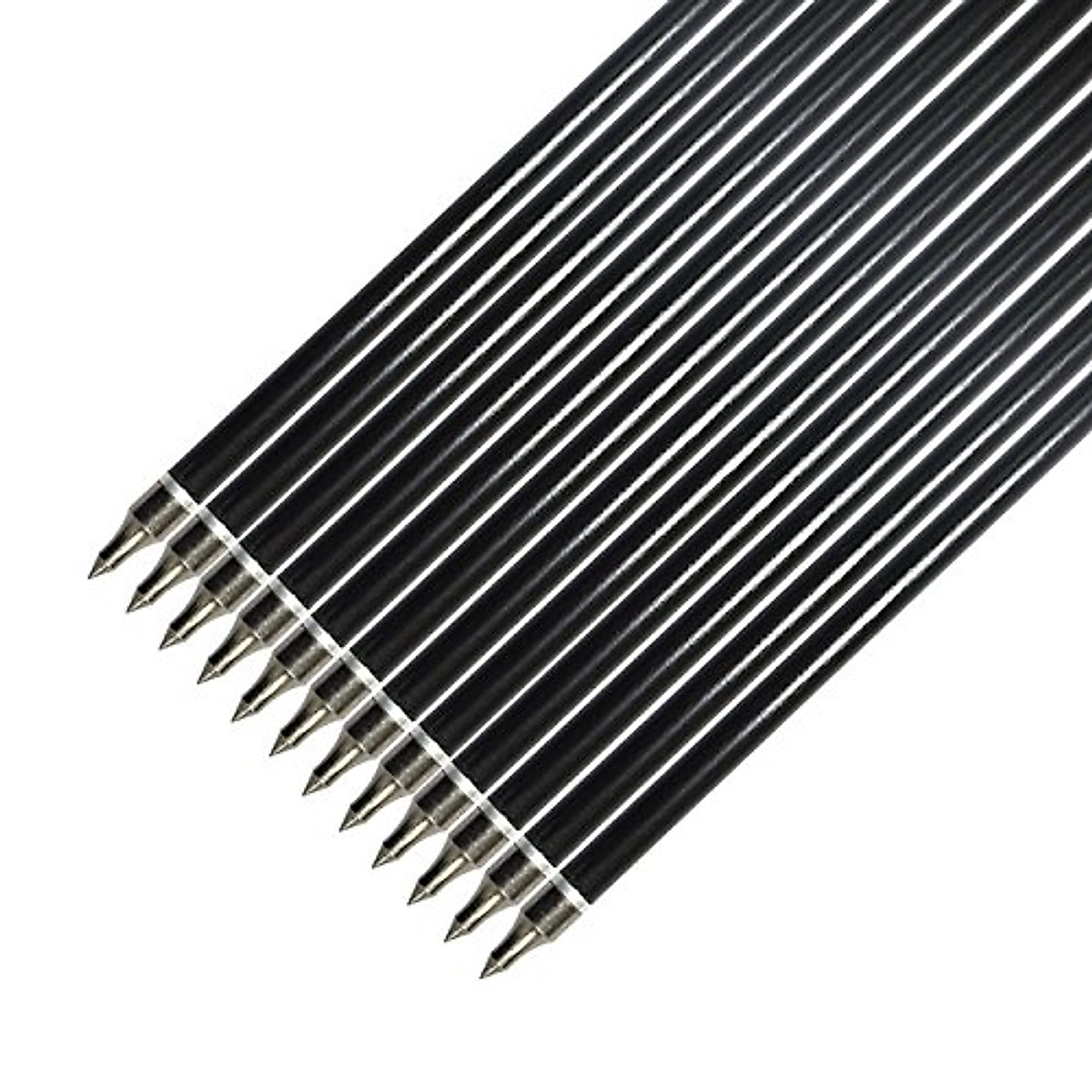 NIKA ARCHERY 12X 16 Crossbow Bolts Fiberglass Arrows with Flat Nock for Outdoor Hunting