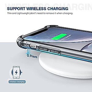 ORIbox iPhone XR Matte Case - Translucent Black, Shock-Absorbent, TPU & Polycarbonate