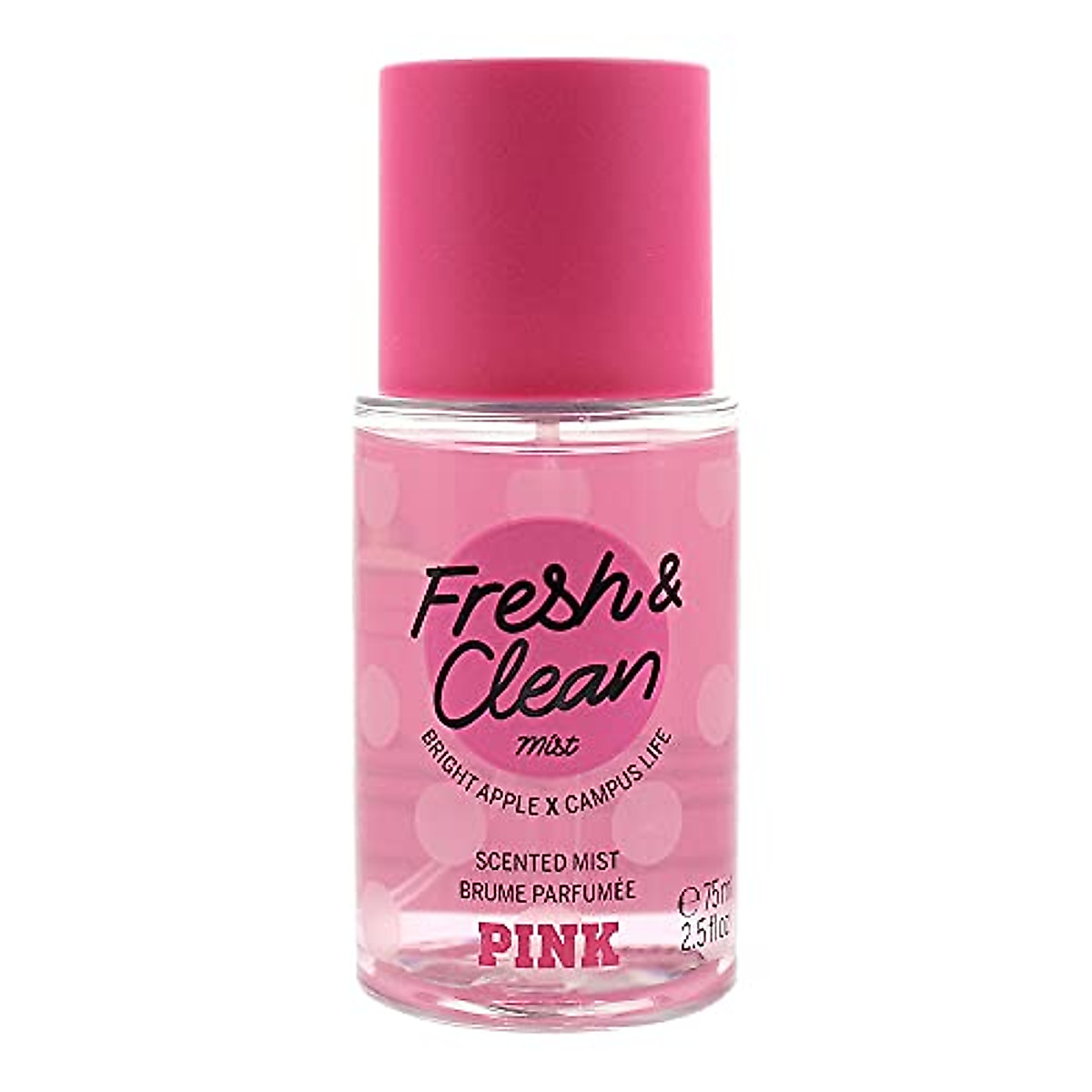 Pink Fresh and Clean Body Mist by Victorias Secret for Women - 2.5 oz Body Mist