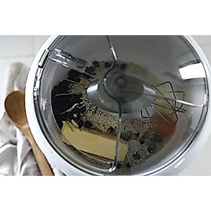 NutriMill Artiste Kitchen Stand Mixer (Black Trim)