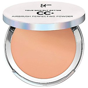 It Cosmetics Your Skin But Better CC+ Airbrush Perfecting Powder SPF 50+ Tan