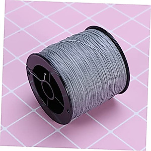 Kisangel Dragonfly Fishing Lure 300 Fishing Spool Fishing String The Main Line Rock Fishing Pe Grey Fishing Hook Lines Handlebar Ornament