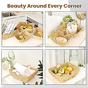 Decocoon Small Water Hyacinth Storgare Basket