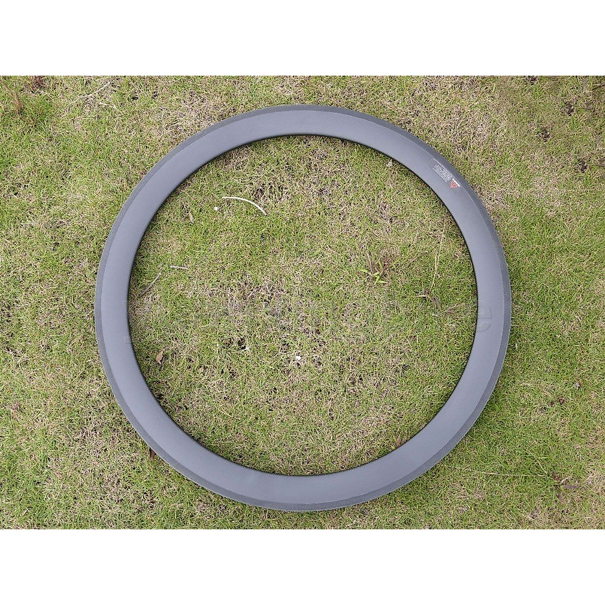 Toray Carbon Wheel Rims Full Carbon 3K Matt Road Bike Tubular Wheel Rim 50mm Basalt Brake Side Width 25mm / Holes : 24, 24