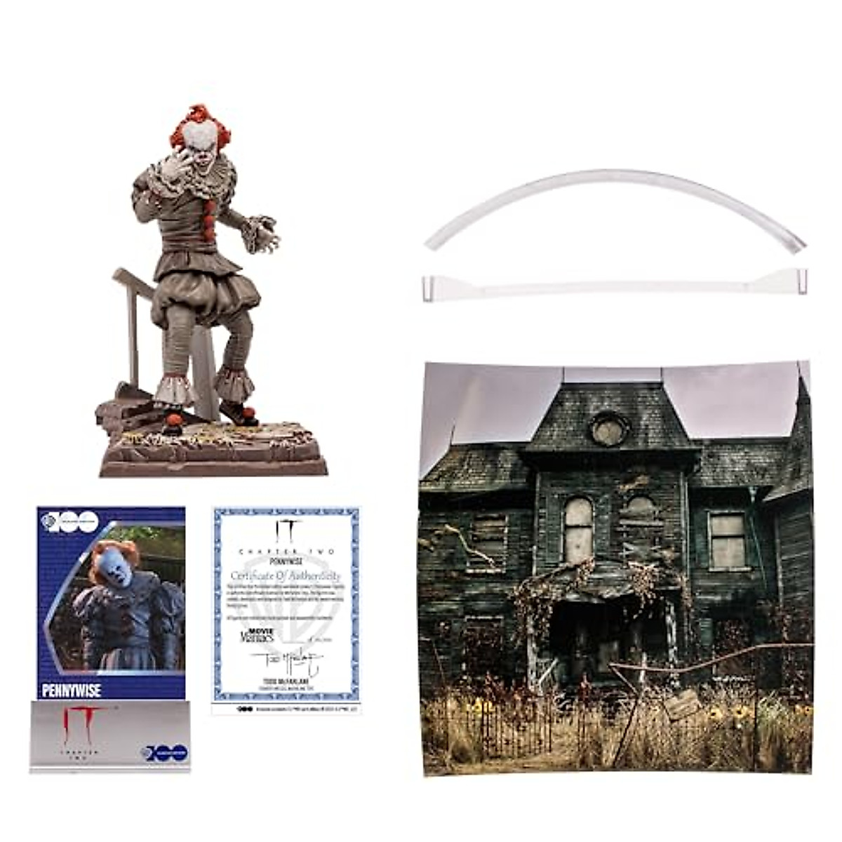 McFarlane Toys - WB 100: Pennywise (It Chapter Two) Movie Maniacs 6in Posed Figure