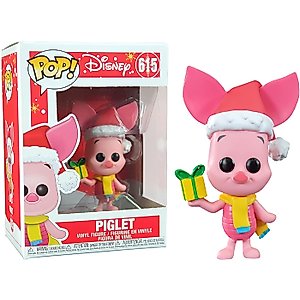 Funko 43330 POP. Vinyl Disney: Holiday-Piglet Collectible Figure, Multicolor