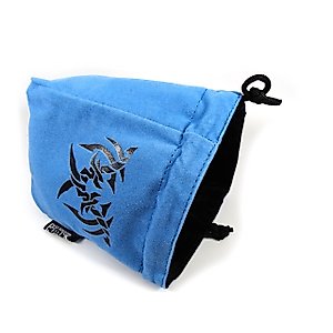 Reversible Large Microfiber Dice Bag – Self Standing and Holds over 250 Polyhedral Dice with Drawstring Tie – Multiple Designs Available (Cthulhu)