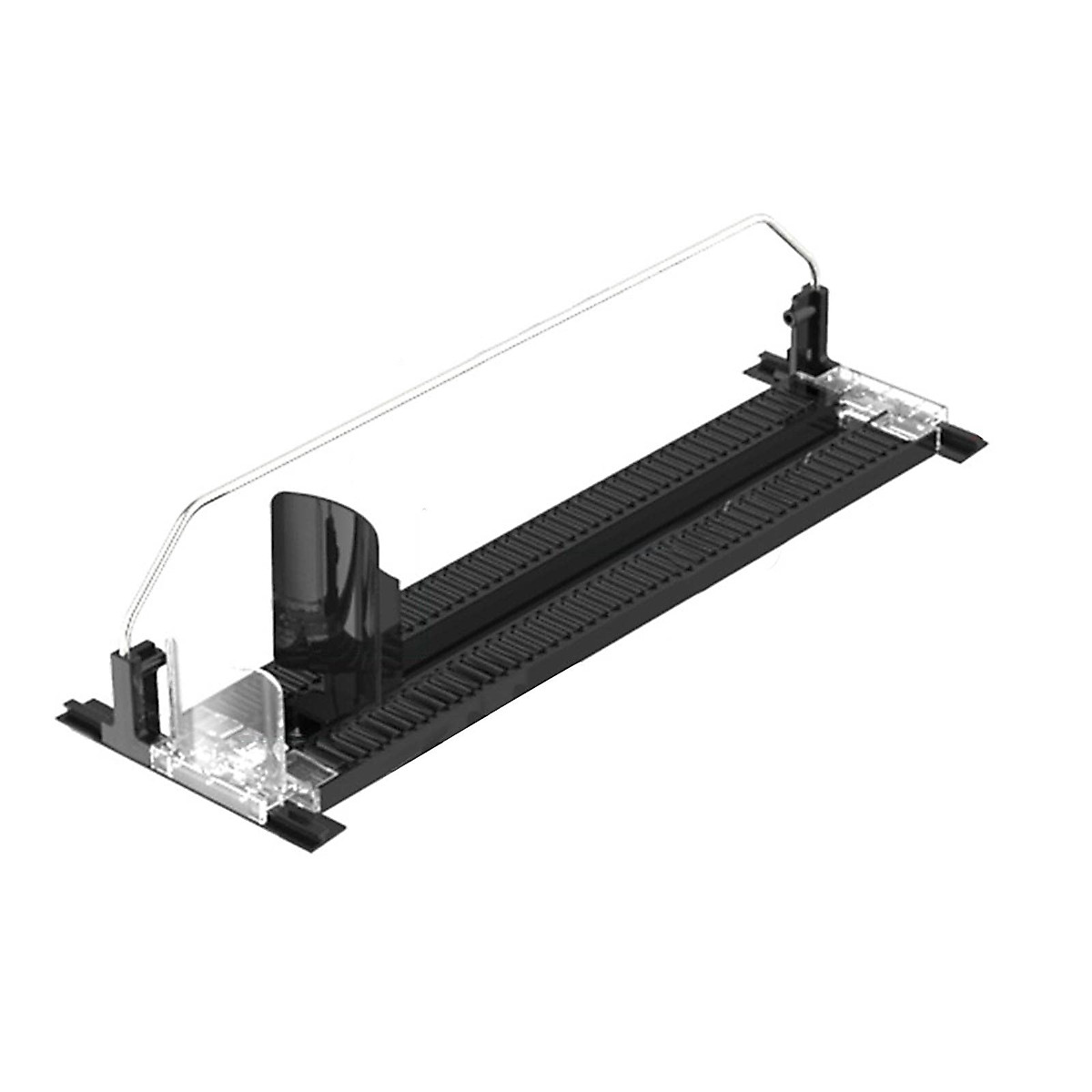 Drink Organizer Pusher Holder drink beverage Storage Reusable bottles kitchen Gadget Self Pushing Dispenser Can for Fridge Pantry Fittings, 300-310mm