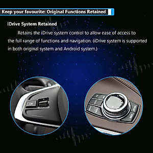 PEMP 10.25" F48 Android 10 IPS 1920x720 HD Screen, Qualcomm 8core 4+64GB CarPlay Android Auto Use The OEM Bluetooth get The Sound for BMW X1 F48 (2016-2017) NBT