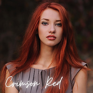 Watercolors Semi Permanent Color Depositing Shampoo. Sulfate & Paraben Free to Maintain & Enhance Hair Color 8 fl oz - CRIMSON SPLASH