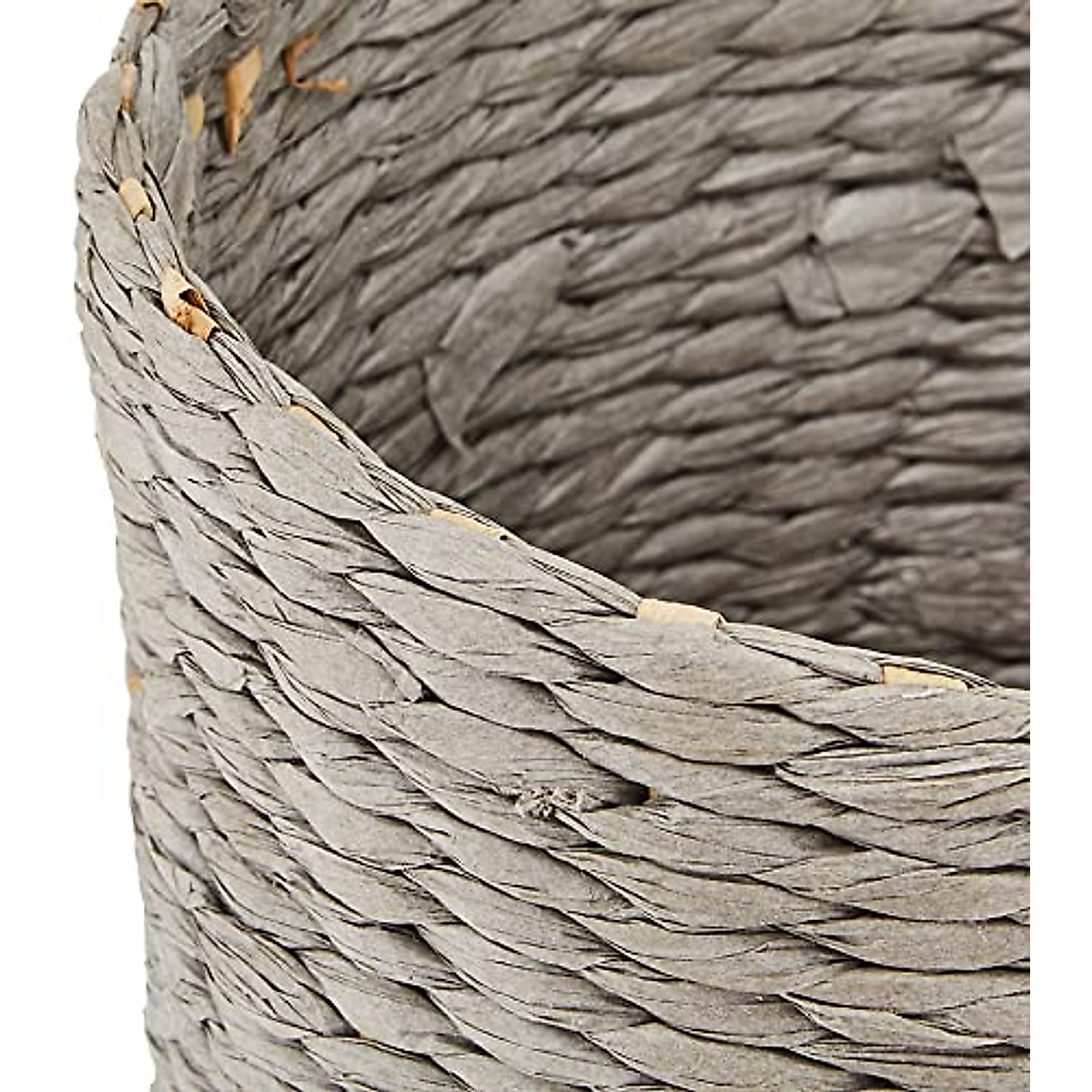 Household Essentials ML-6620 Cattail and Paper Waste Basket, Two, 2 Tone