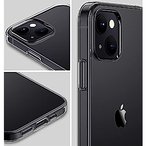 Raysmark iPhone 13 Mini Case, Ultra [Slim Thin] Scratch Resistant TPU Rubber Soft Silicone Protective Crystal Clear Case Cover for iPhone 13 Mini (Clear)