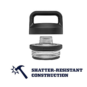 YETI Rambler 18 oz Bottle, Vacuum Insulated, Stainless Steel with Chug Cap