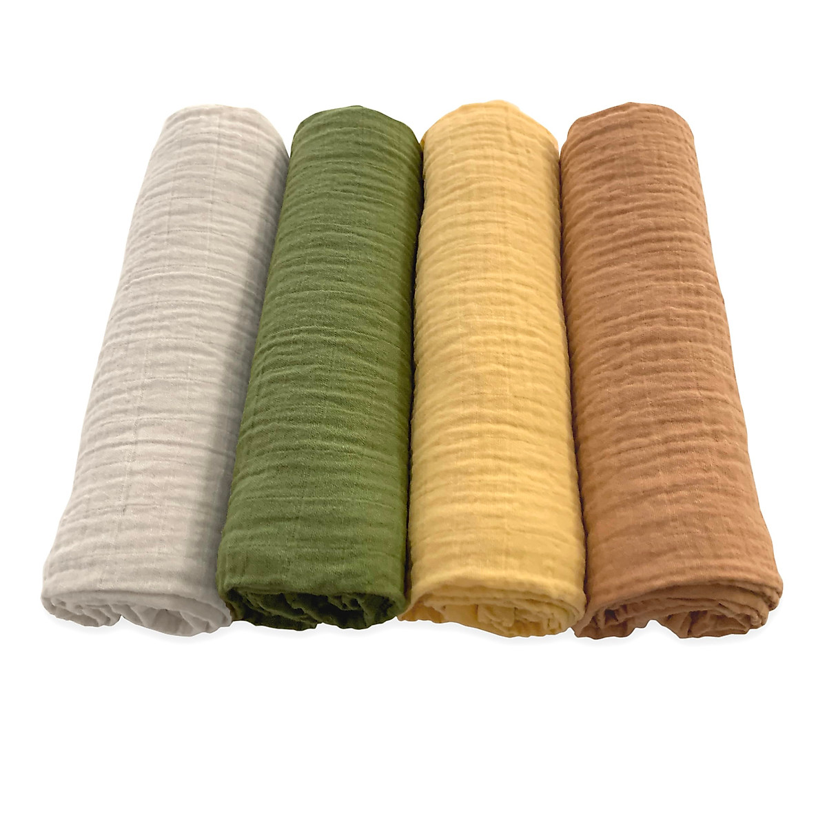 SwaddleDesigns Cotton Muslin Swaddle Blankets, Set of 4, Receiving Blankets for Baby Boys & Girls, Best Shower Gift, 46x46 inches, Pastel Pink Butterflies and Posies