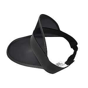 Nicky Bigs Novelties Clear Colored Plastic Sun Visor Tennis Beach Bingo Vegas Dealer Golf Casino Hat