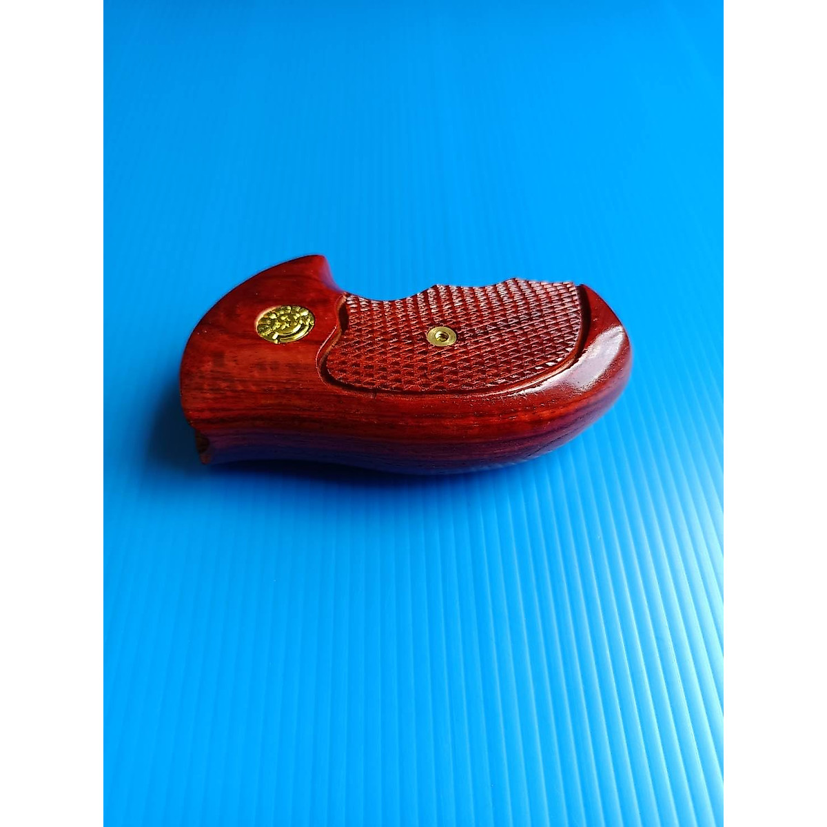 BMPL Hardwood New Taurus Model 85 856 M 85 M85 M856 .38 Special 2" 2 inch Grips Hard Wood Smooth Finger Groove Handmade Handcraft