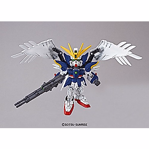 Bandai Hobby SD EX-Standard Wing Gundam Zero Version EW Action Figure, Multi, 8" (BAN202754)