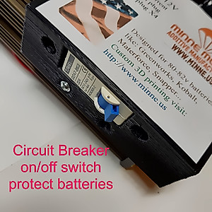 EGO 56v Battery Step Down Converter 12V 30A for trolling Motor, Scooter, Power Wheels.