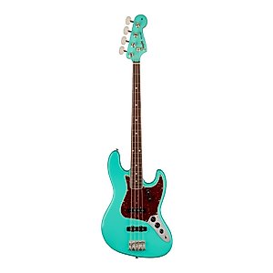 Fender American Vintage II 1966 Jazz Bass, Sea Foam Green, Rosewood Fingerboard