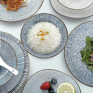 Kylimate 4" Mini Bowls For Dipping Saucers,Set of 4, 4 Ounce Dipping Bowls, Sauce Dishes