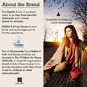 Nabila K – Smokey Vanilla - Soy-Based Candle – Anise, Nutmeg, Spicy Clove, Ginger, Sweet Vanilla, Amber - Hand-Poured - Cotton Wick - Aromatherapy Candle w/Essential Oils - Made in USA - 3 oz