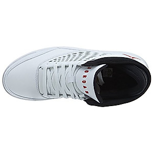 Jordan Mens Flight Origin 4 White/Gym Red-Black 921196 101 - Size 12
