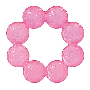 Infantino 3-Pack Water Teethers - 2 Pink + 1 Lime Set