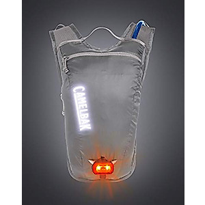 CamelBak Women's Hydrobak Light Bike Hydration Backpack 50oz, Drizzle Grey/Silver Cloud