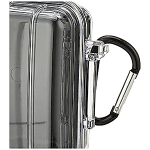 Pelican 1040 Micro Case (Black/Clear), Model:1040-025-100